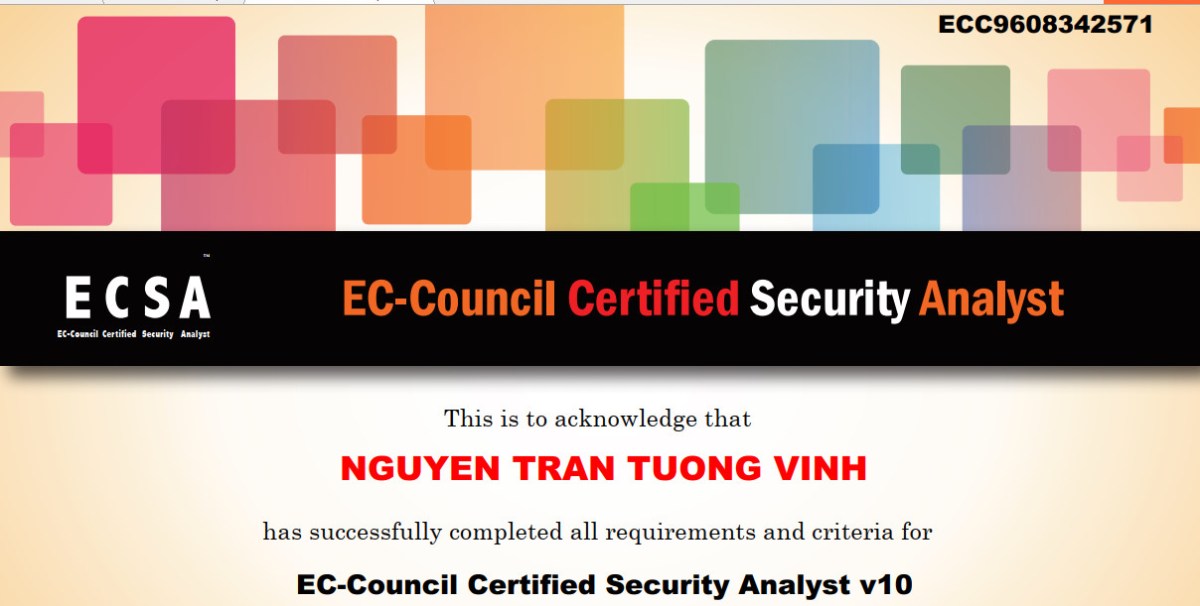 EC-Council Certified Security Analyst (ECSA): Penetration Testing – CEH ...