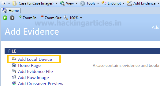 Forensic Imaging through Encase Imager – CEH v13 AI – CEH VIETNAM
